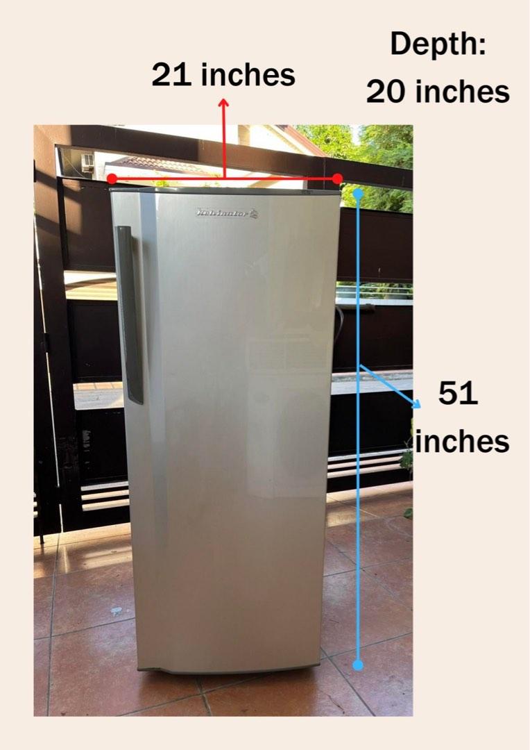 Kelvinator Refrigerator 6 cubic feet, TV & Home Appliances, Kitchen ...