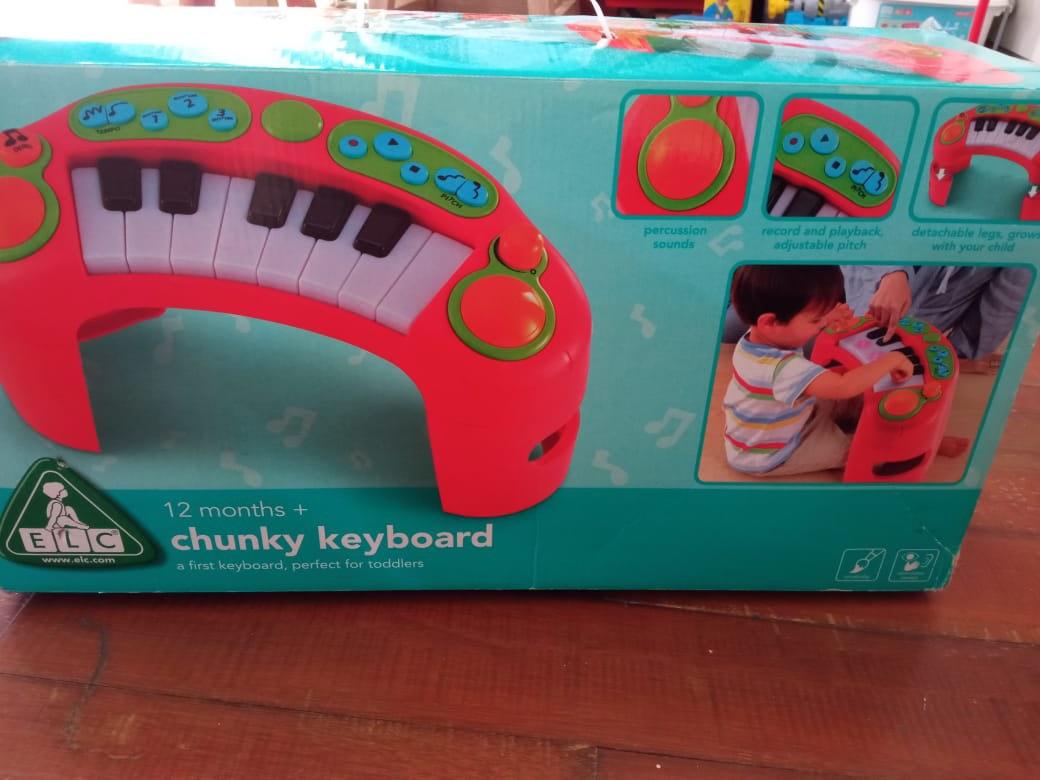 Keyboard ELC, Bayi & Anak, Mainan & Baby Walker di Carousell