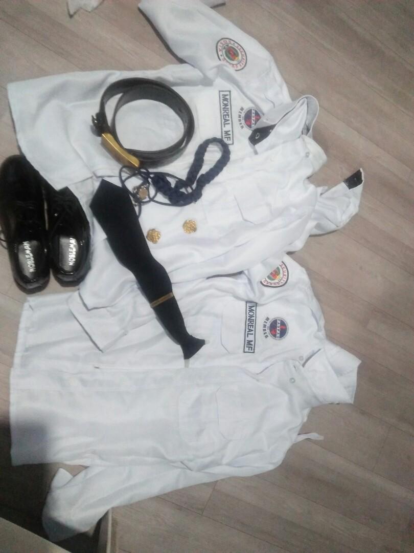 Lady guard uniform set, Women's Fashion, Coats, Jackets and Outerwear ...