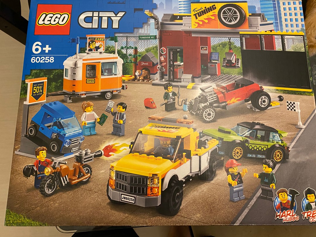 LEGO City 60258 Nitro Wheels Tuning Workshop, Hobbies & Toys, Toys ...