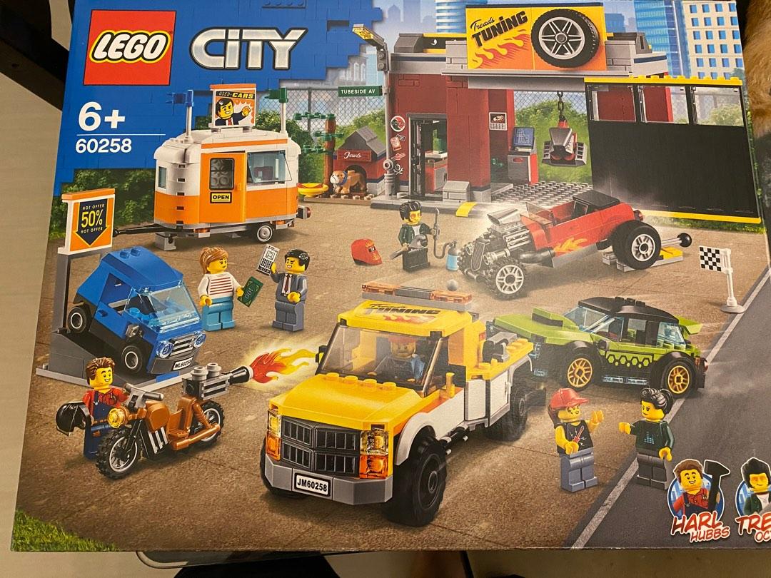 LEGO City 60258 Nitro Wheels Tuning Workshop, Hobbies & Toys, Toys ...