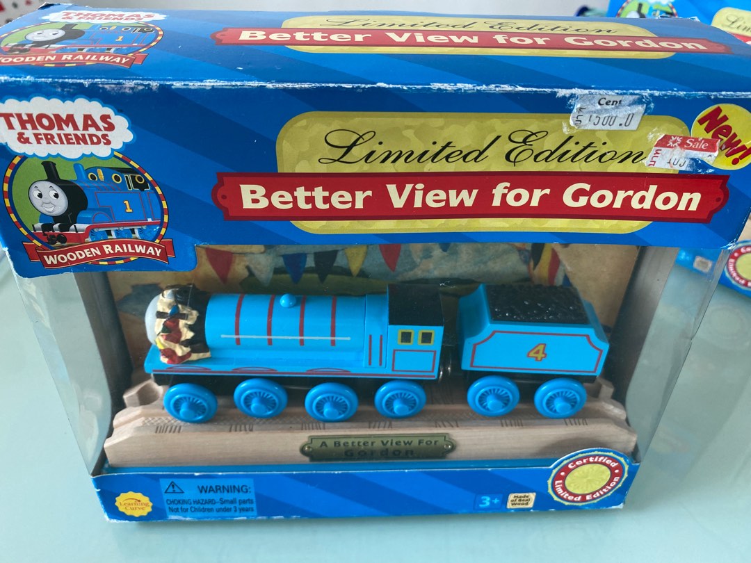 LIMITED EDITION Thomas & Friends’ Gordon Engine Toy (Wooden Railway ...