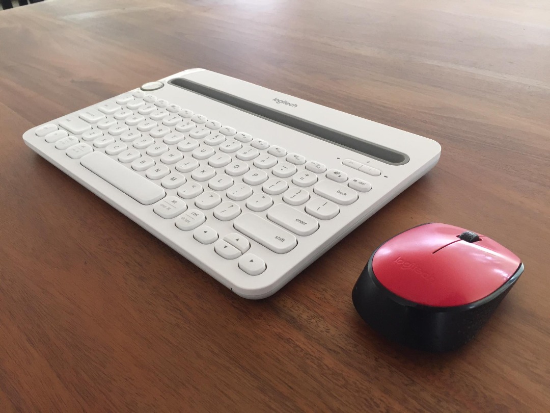 Logitech K480 Wireless Keyboard and Logitech M171 Wireless Mouse ...
