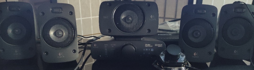 Logitech Z906 5.1 SURROUND SOUND SPEAKER SYSTEM(Faulty), Audio ...