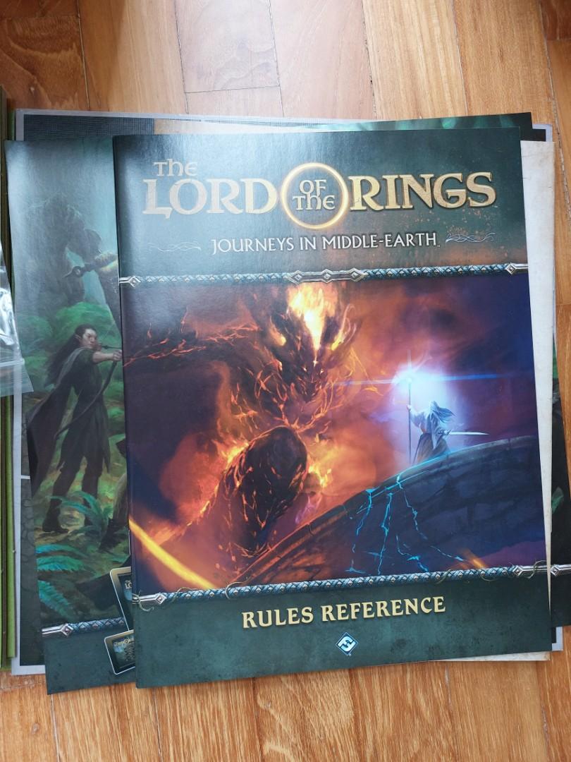 Lord of the rings journeys in middle earth board game, Hobbies & Toys ...