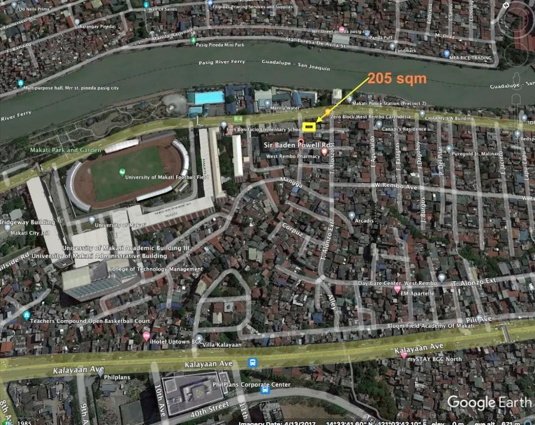 LOT FOR SALE JP RIZAL STREET WEST REMBO MAKATI CITY, Property, For Sale ...