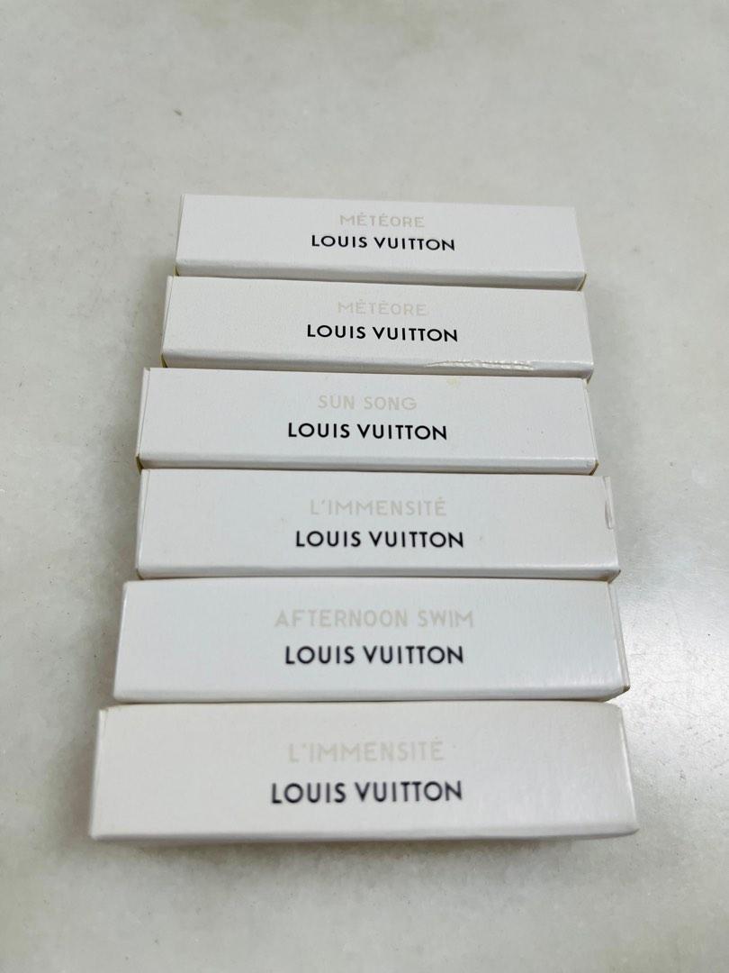 LV perfume sample, Beauty & Personal Care, Fragrance & Deodorants on ...