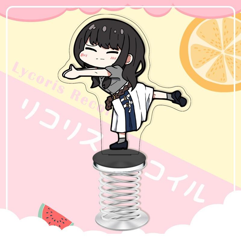 Lycoris Recoil Spring Standing Figure Acrylic Character Stands Model ...