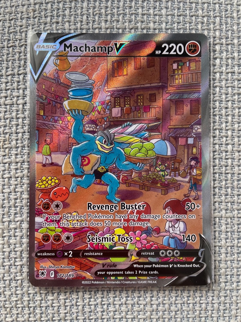 Machamp V (Alternate Full Art) - SWSH10: Astral Radiance (SWSH10 ...