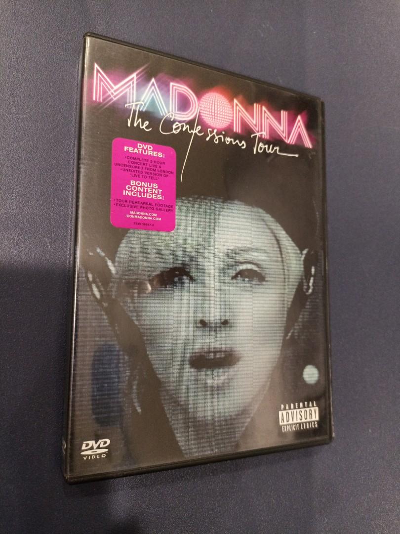 Madonna the confessions tour DVD 2007, 興趣及遊戲, 音樂、樂器 & 配件, 音樂與媒體 - CD 及 DVD - Carousell