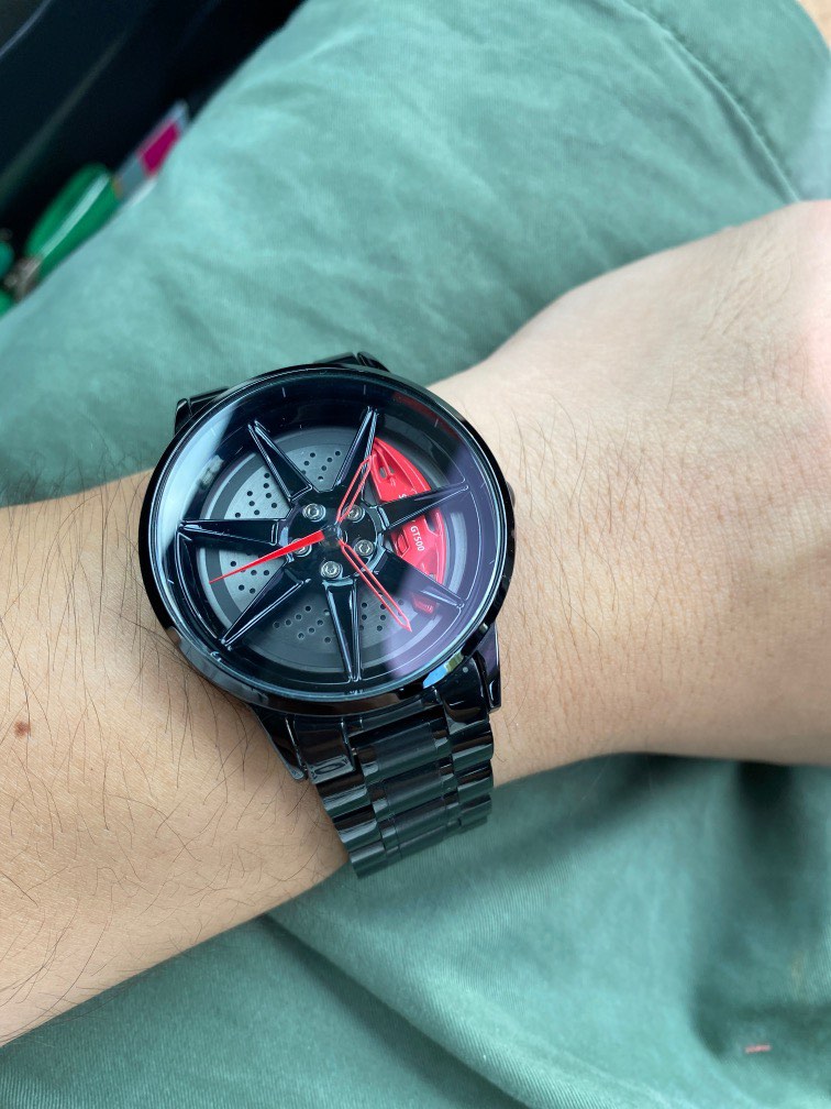 Magnus shelby gt500 watch black, Luxury, Watches on Carousell