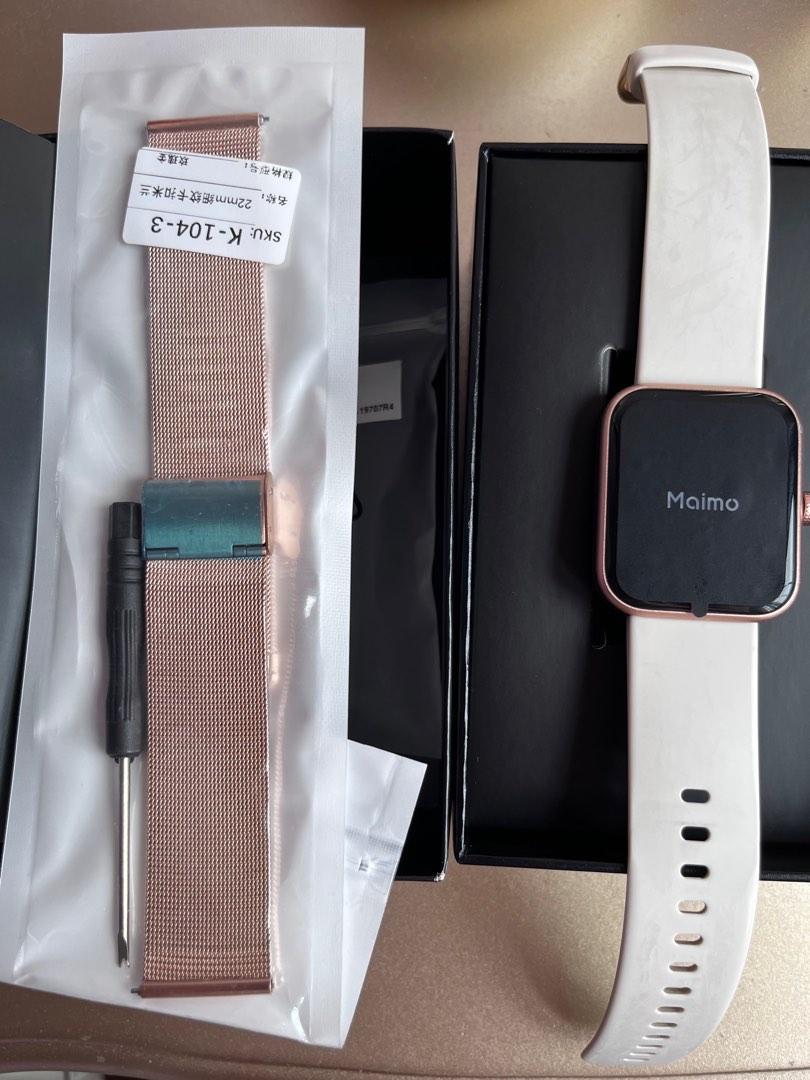 Xiaomi Maimo watch with extra new metal strap, Mobile Phones & Gadgets ...