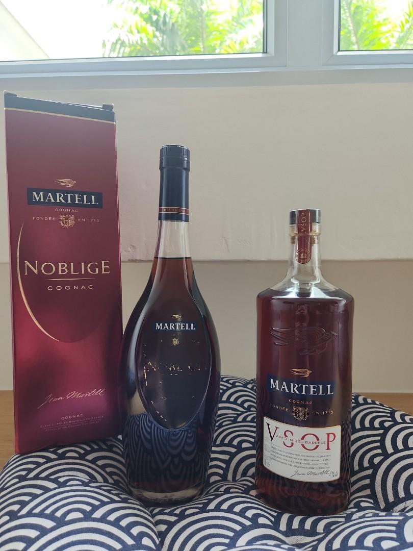 Martell Noblige Cognac VSOP 1L 1000ML, Food & Drinks, Alcoholic ...