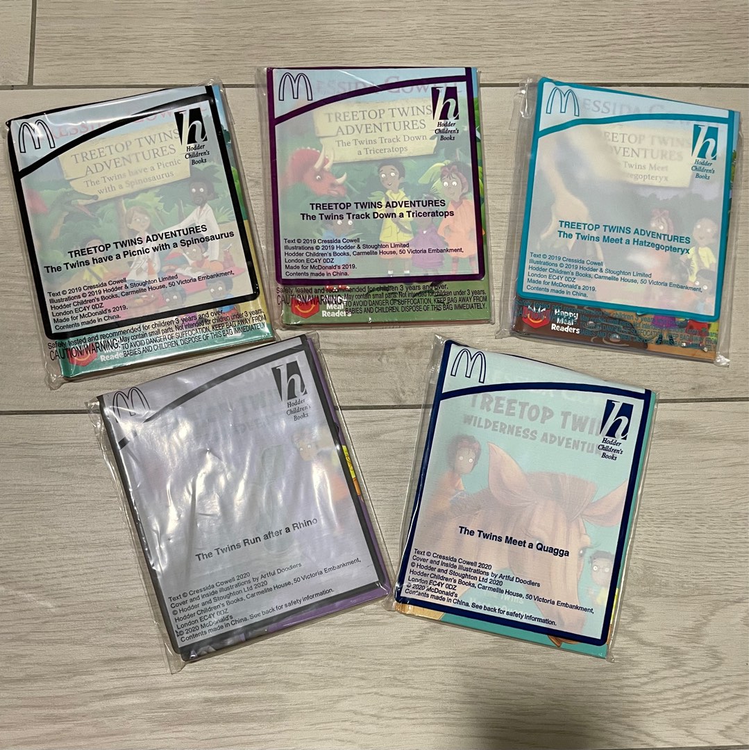 McD mini books, Hobbies & Toys, Books & Magazines, Children's Books on ...