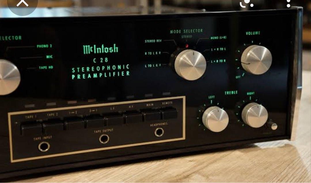 #Mcintosh pre amp, Audio, Soundbars, Speakers & Amplifiers on Carousell