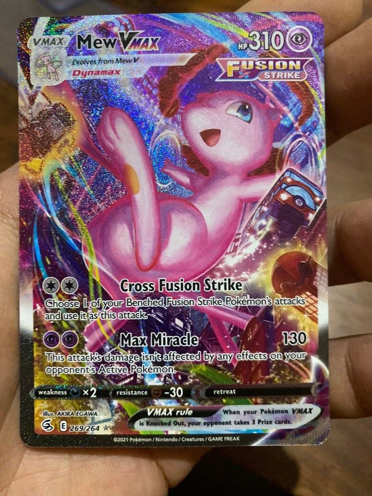 Mew vmax alternate art, Hobbies & Toys, Toys & Games on Carousell