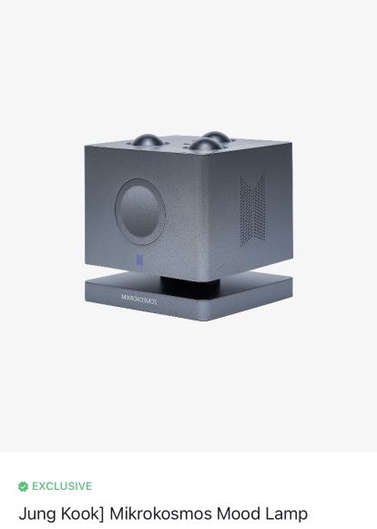 MIKROKOSMOS MOOD LAMP, Hobbies & Toys, Memorabilia & Collectibles, K ...