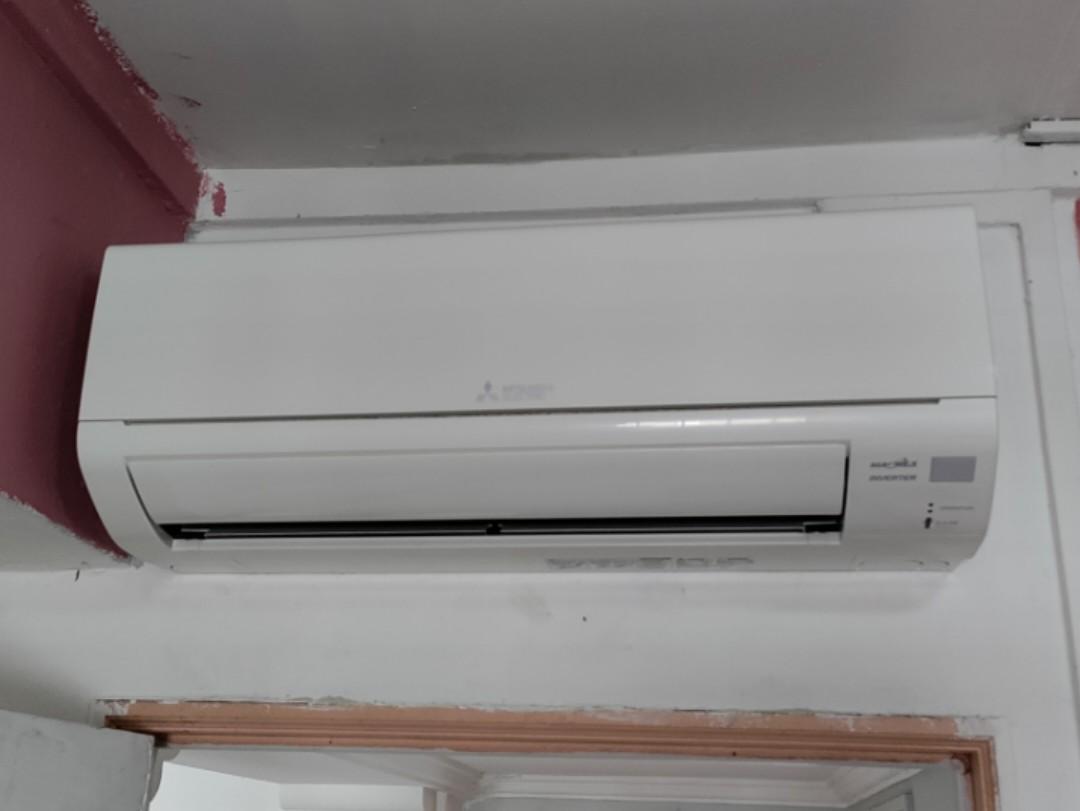 Mitsubishi Aircon 2-System 5 Ticks, TV & Home Appliances, Air ...