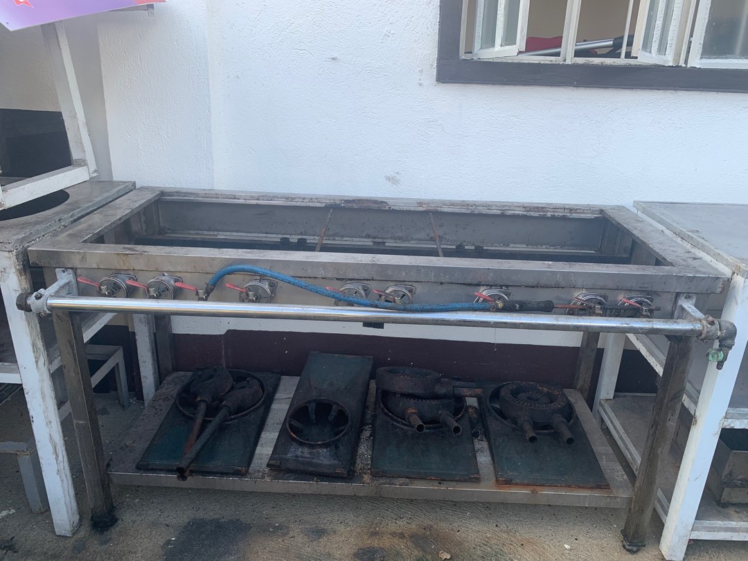 MK Kitchen Heavy Duty Gas Stove, Furniture & Home Living, Bathroom ...