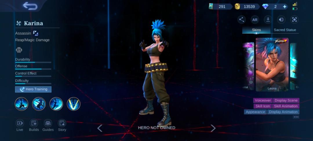 mobile legends w/ Alu legendary skin, Hobbies & Toys, Toys & Games on ...