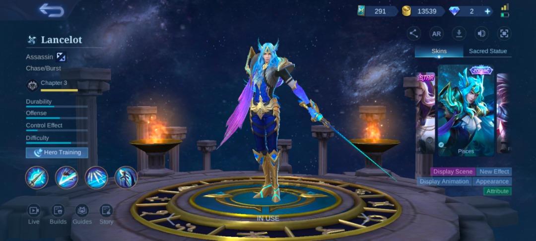 mobile legends w/ Alu legendary skin, Hobbies & Toys, Toys & Games on ...