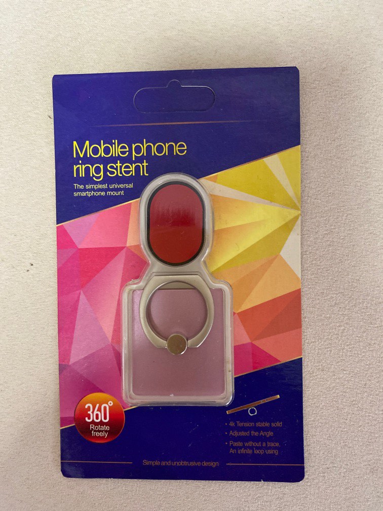 Mobile phone ring stent, Mobile Phones & Gadgets, Mobile & Gadget Accessories, Mounts & Holders ...