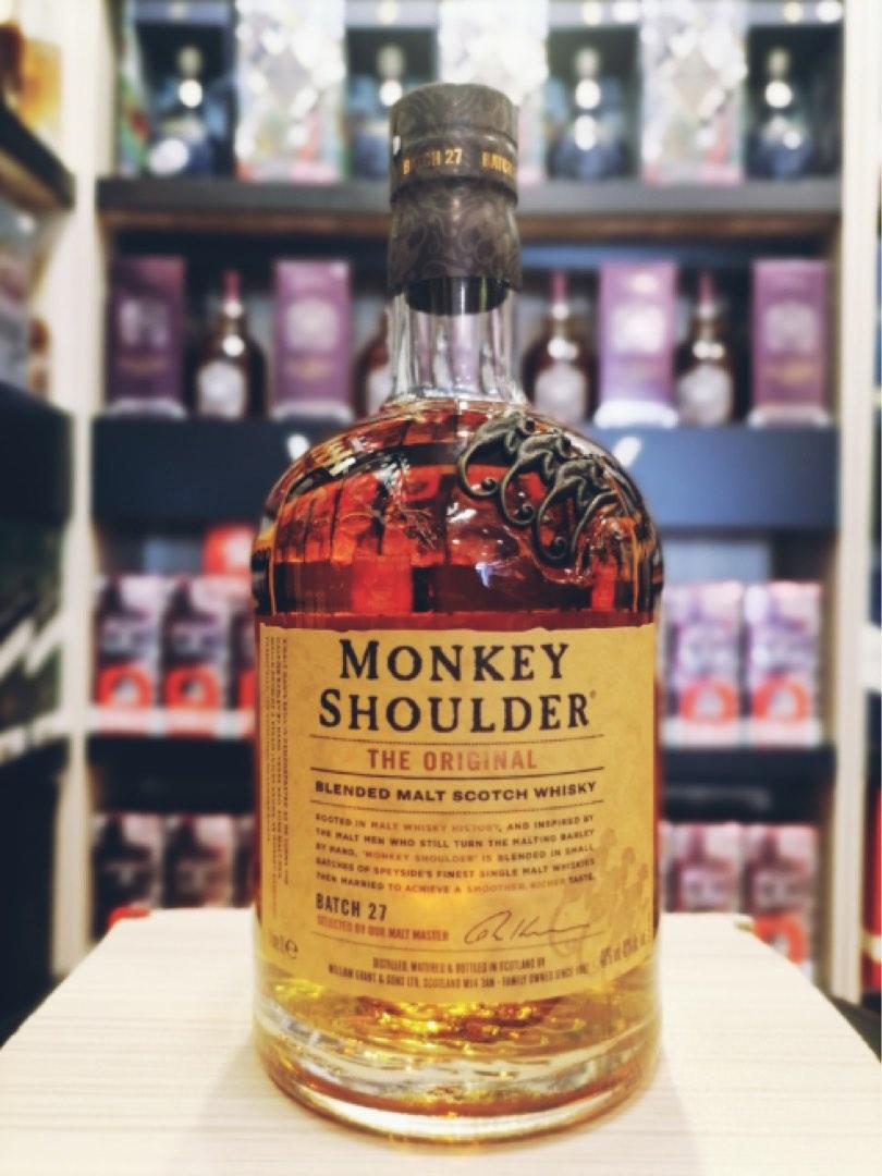 Monkey Shoulder Blended Malt Scotch Whiskey (1L), Food & Drinks ...