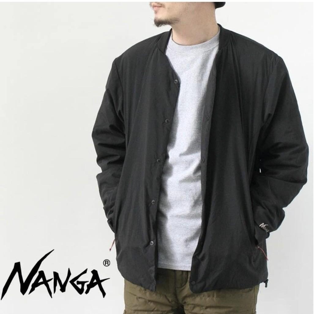 Nanga No Collar Soft Down Cardigan, 男裝, 外套及戶外衣服 - Carousell