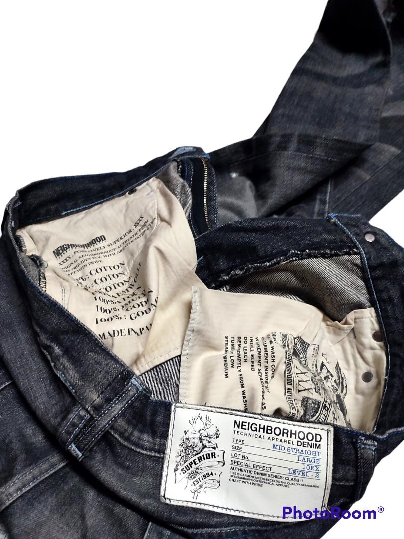 Neighborhood Denim Pants, Men's Fashion, Bottoms, Jeans on Carousell