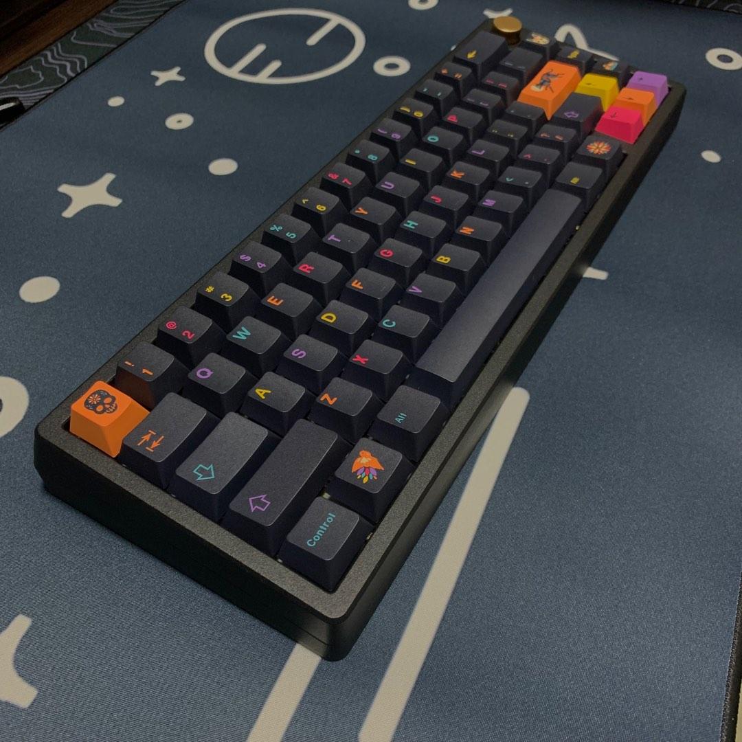 (Last set) Gmk Mictlan cherry profile pbt dye sub keycaps, Computers ...
