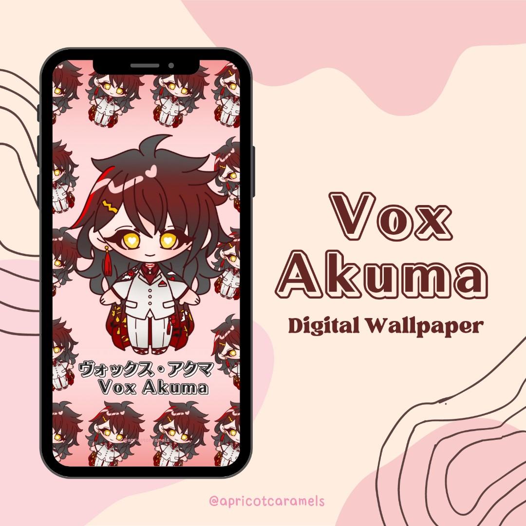 Vtuber Luxiem Vox Akuma Digital Wallpaper, Services, Others on Carousell