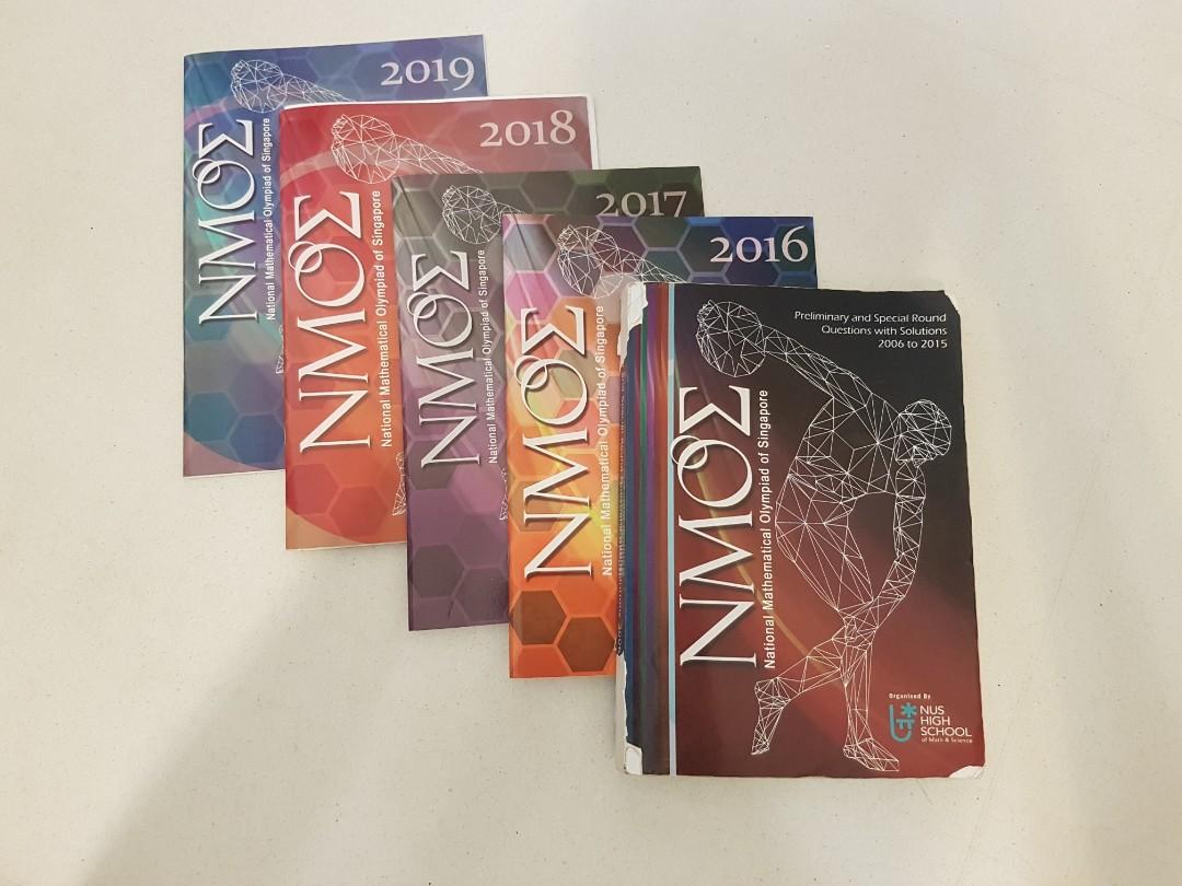 NMOS 2006-2019 Math Olympiad past year papers, Hobbies & Toys, Books ...
