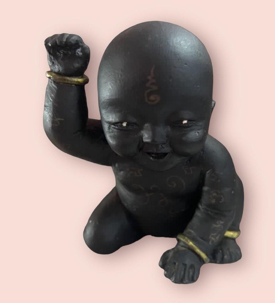 No 1 Si Dam Black Kuman Thong Guman Thong Nang Kwak Hand Written Yant ...