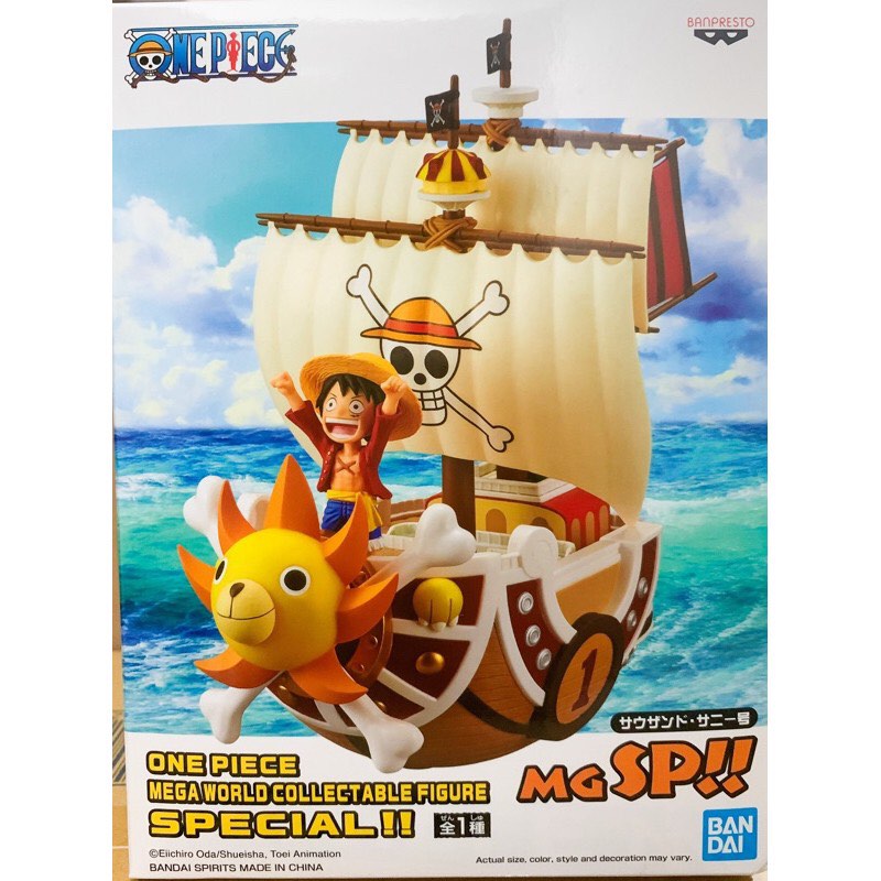 One Piece WCF Mega Thousand Sunny and Luffy, Hobbies & Toys, Toys ...