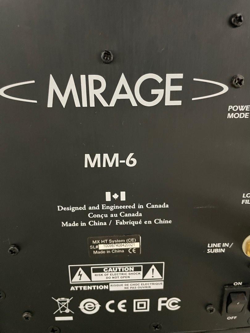 Onkyo amplifier n Mirage Speakers + subwoofer, Audio, Soundbars, Speakers & Amplifiers on Carousell