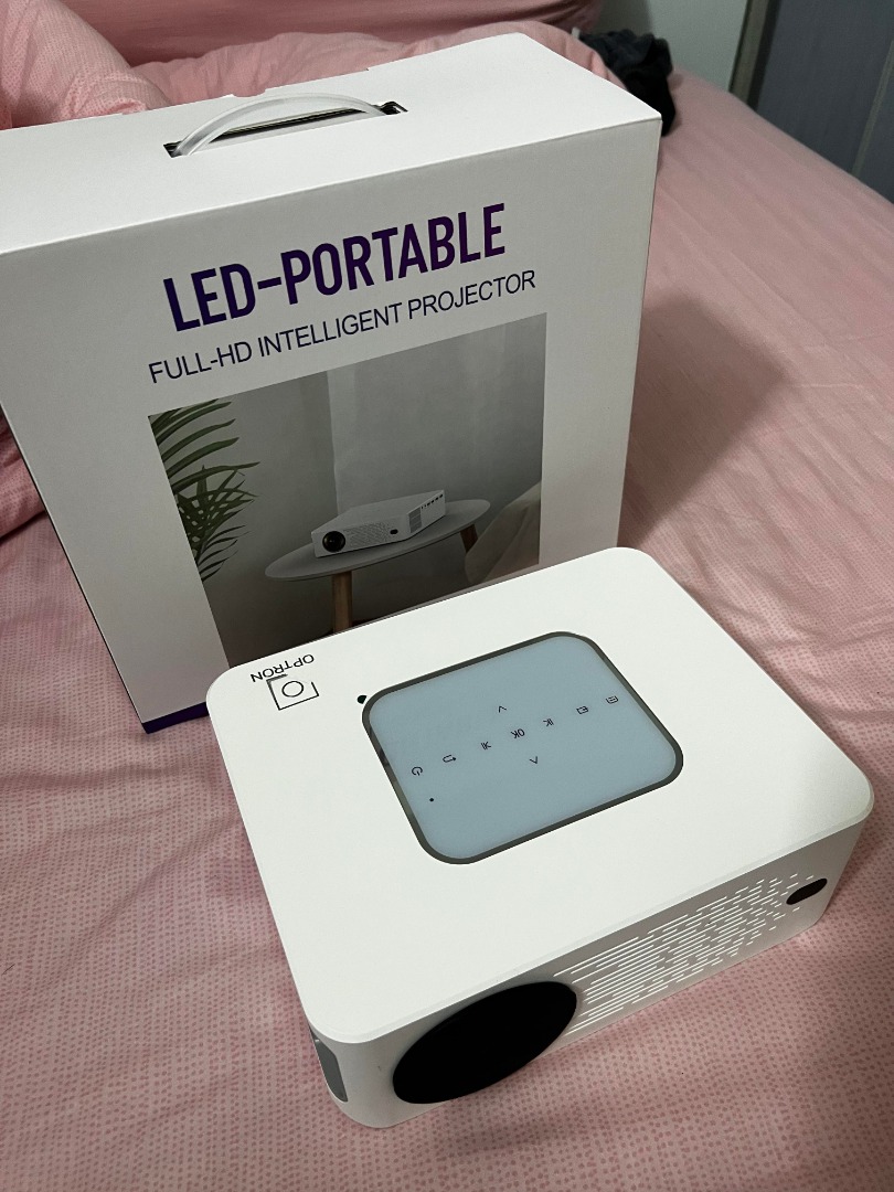 Optron Smart projector., TV & Home Appliances, TV & Entertainment ...