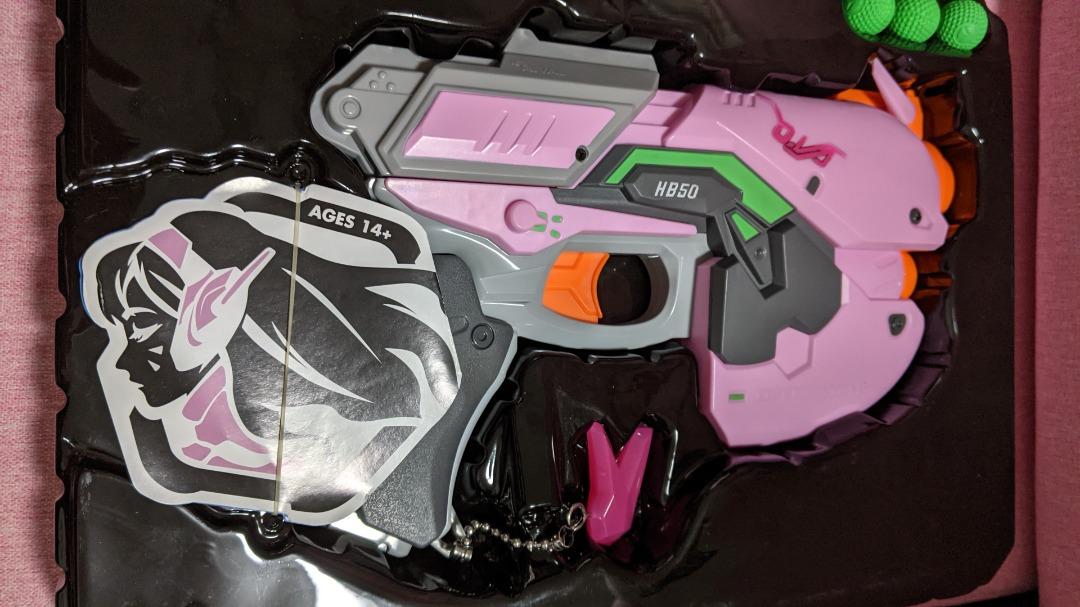 Overwatch Dva Nerf Gun, Hobbies & Toys, Toys & Games on Carousell