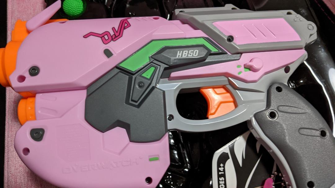 Overwatch Dva Nerf Gun, Hobbies & Toys, Toys & Games on Carousell
