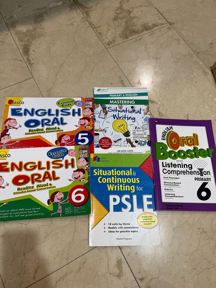 p5 p6 psle listening comprehension situational writing oral, Hobbies ...