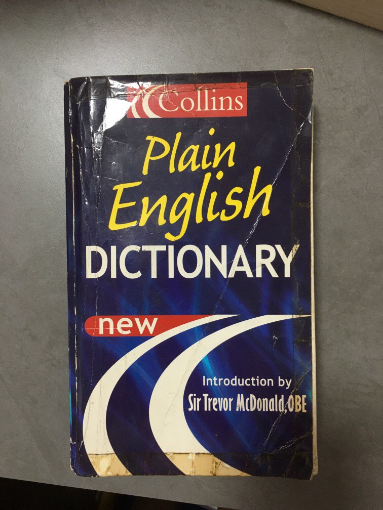 Plain English dictionary, Hobbies & Toys, Books & Magazines, Assessment ...
