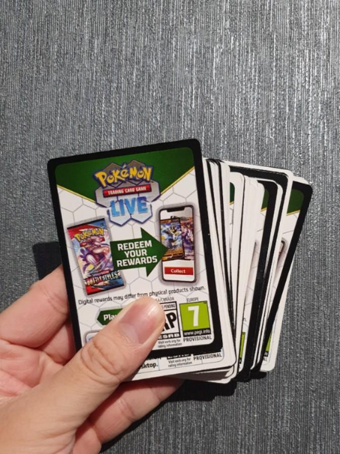 Pokemon code cards, Hobbies & Toys, Toys & Games on Carousell