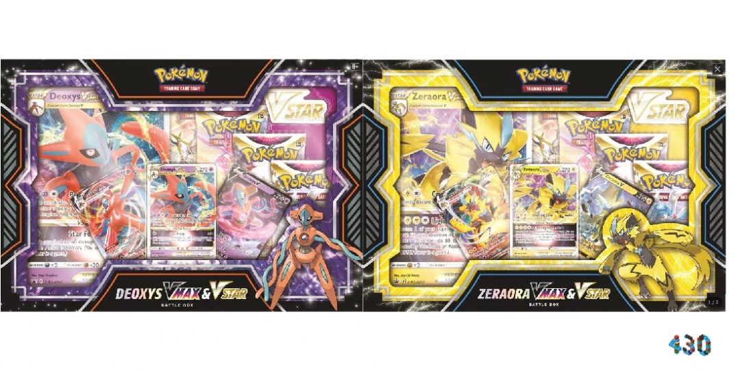 Pokemon TCG: Deoxys / Zeraora Battle Box, Hobbies & Toys, Toys & Games ...