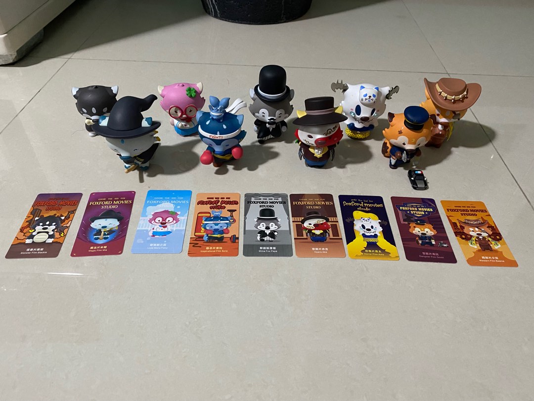 Popmart Foxford Movie Studio, Hobbies & Toys, Toys & Games on Carousell