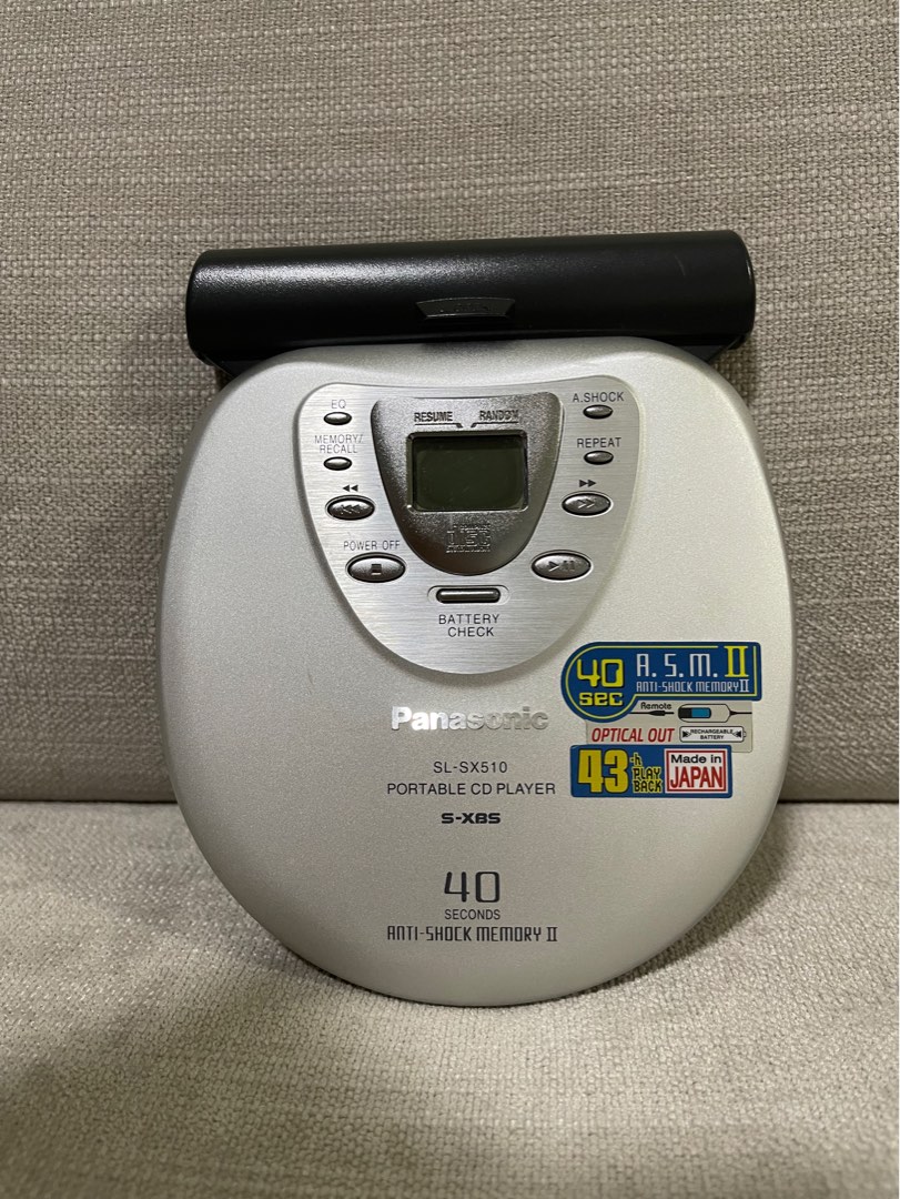 Portable CD player Panasonic SL-SX510, Audio, Portable Music Players on ...