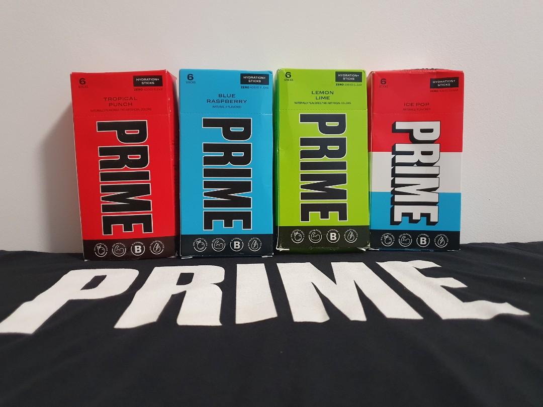 PRIME HYDRATION STICKS BY KSI AND LOGAN PAUL, Food & Drinks, Packaged ...