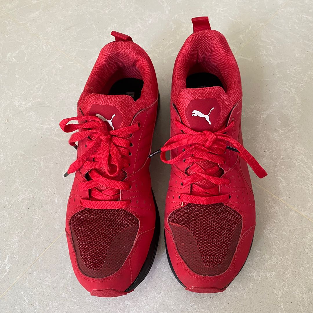 Puma Red Running Sneakers / Trainers, Men's Fashion, Footwear, Sneakers ...