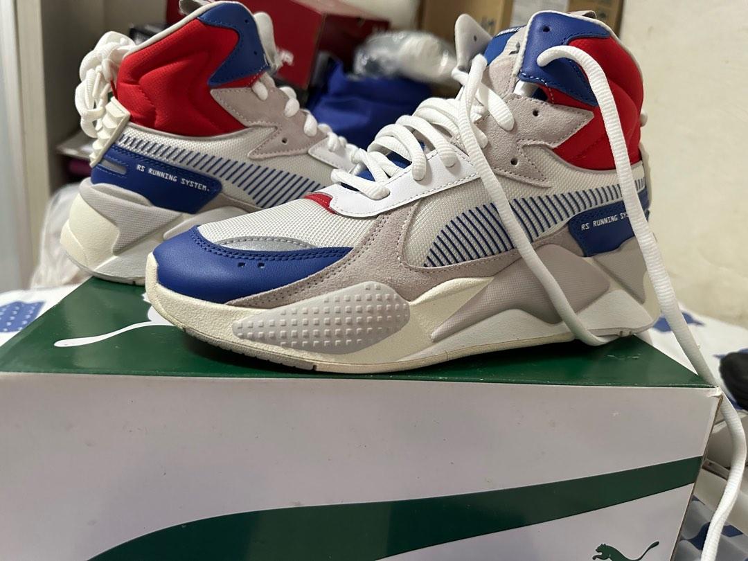 Puma RS-X Midtop Utility Galaxy Blue-Puma White, Men's Fashion ...