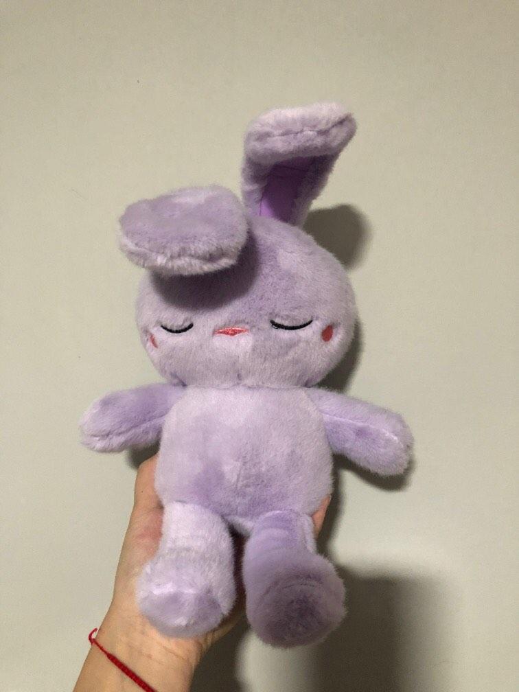 Purple Rabbit Plush, Hobbies & Toys, Toys & Games on Carousell