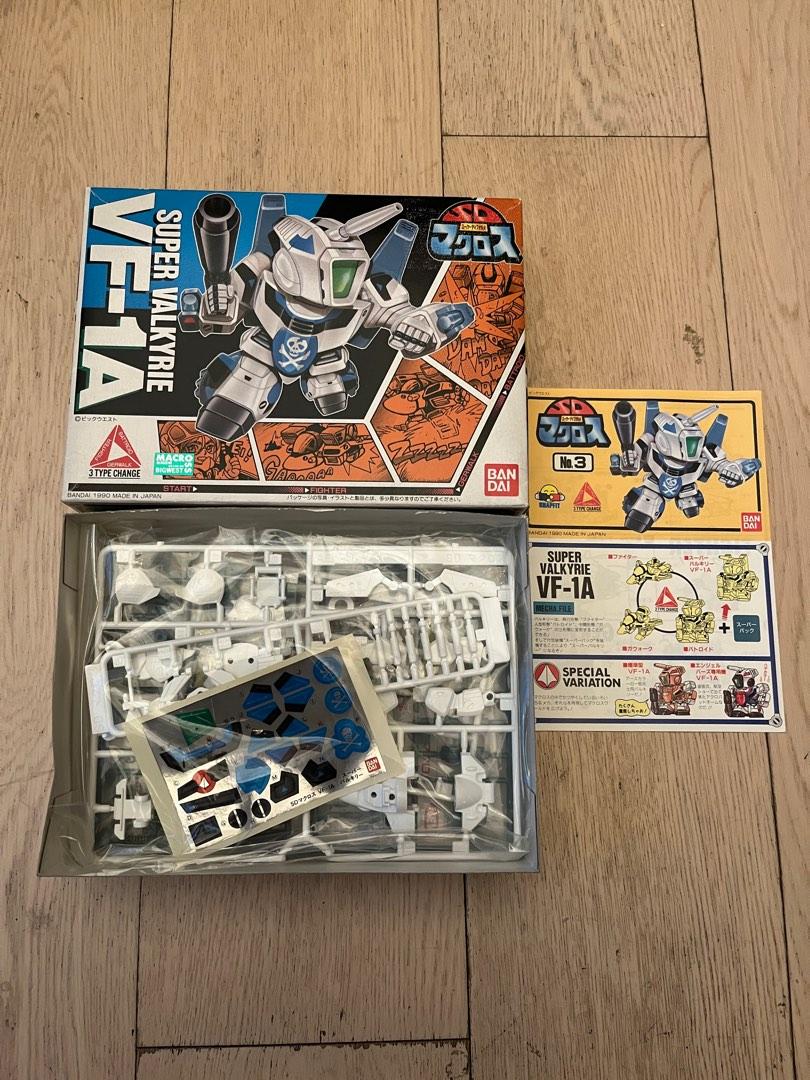 Q版 SD Macross 超時空要塞 模型 VF-1S VF-1J VF-1A VE-1 DX, 興趣及遊戲, 玩具 & 遊戲類 - Carousell