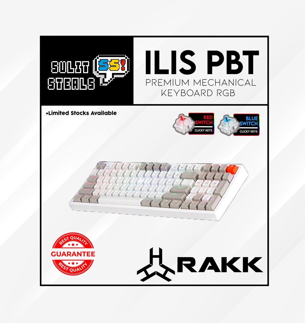 Rakk Ilis, Computers & Tech, Parts & Accessories, Computer Keyboard on Carousell